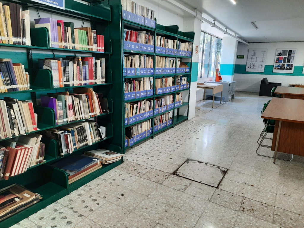 Biblioteca Óscar Alejandro Rodríguez González, de la Escuela de Diseño ...